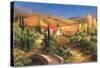 'Tuscan Bridge' Stretched Canvas Print - Art Fronckowiak | AllPosters.com