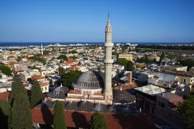'Souleiman Mosque, UNESCO World Heritage Site, Rhodes City ...