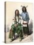 Two Indians of the Snake Tribe in Oregon (Usa), circa 1800 - Snake ...