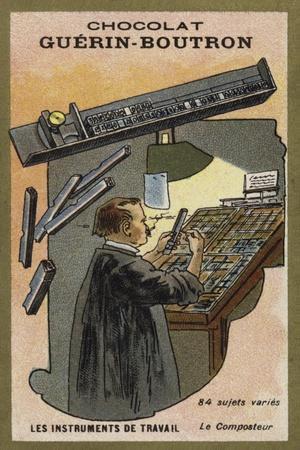 'Typesetter's Composing Stick' Giclee Print | AllPosters.com