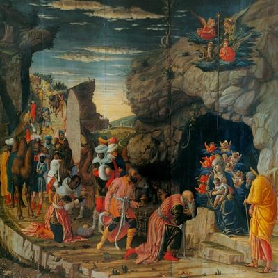'Uffizi Triptych. Adoration of the Magi' Posters - Andrea Mantegna | AllPosters.com
