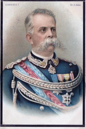 'Umberto I, King of Italy, 1899' Giclee Print | AllPosters.com
