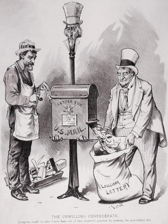 Uncle Sam Collecting Money Giclee Print | AllPosters.com