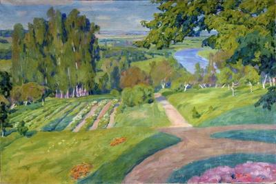 'Une Propriete De Campagne (A Country Estate). Peinture De Alexander ...