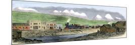 Union Pacific Railroad Railway to Sherman Station, Wyoming Territory ...