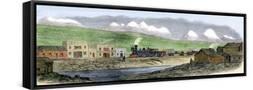 Union Pacific Railroad Railway to Sherman Station, Wyoming Territory ...