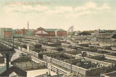 'Union Stockyards, Omaha, Nebraska' Prints | AllPosters.com