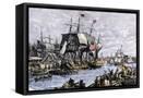 United States of America Independence War (1775-1783): Boston Tea Party ...