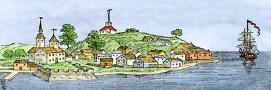 'United States, State of Connecticut: Port of New London, 1776.' Giclee ...