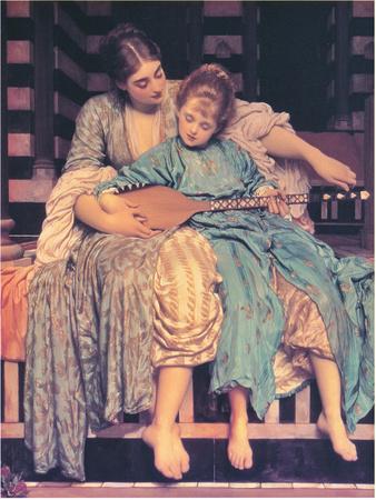 'Music Lesson' Prints - unknown Leighton | AllPosters.com