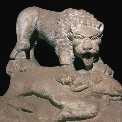 The `Romano-British Corbridge Lion, 2nd century. Artist: Unknown Giclee ...