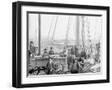 'Unloading Oyster Luggers, Baltimore, Md.' Photo | AllPosters.com