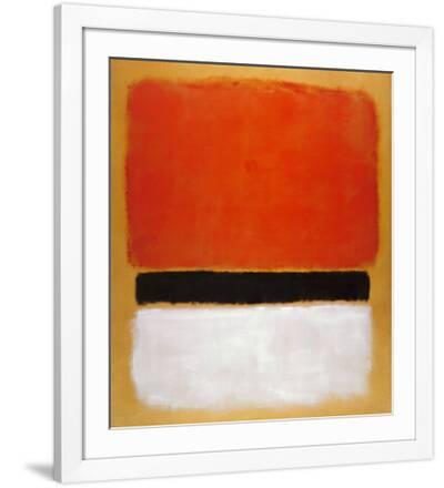 'Untitled (Red, Black, White on Yellow), 1955' Prints - Mark Rothko ...