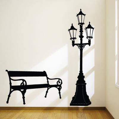 'Urban Retro Wall Decal' Wall Decal | AllPosters.com