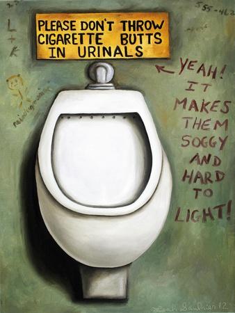 'Urinal' Giclee Print - Leah Saulnier | AllPosters.com
