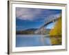 'USA, Vermont, Lake Champlain, Chimney Point Bridge Between Chimney ...