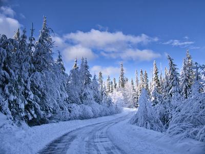 'USA, Washington State, Cle Elum, Kittitas County. Colorful winter ...