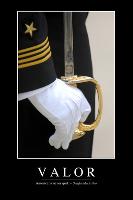 'Valor: Inspirational Quote and Motivational Poster' Photographic Print ...