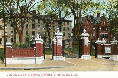 'Van Wickle Gate, Brown University, Providence, Rhode Island' Posters ...