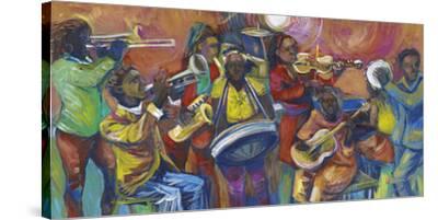 'World Ensemble' Stretched Canvas Print - Vanita Comissiong ...