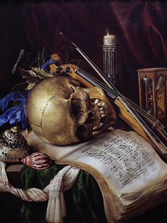 'Vanitas by Simon Renard De Saint Andre' Giclee Print | AllPosters.com