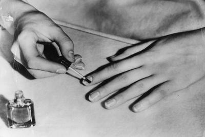 'Varnishing Nails' Photographic Print | AllPosters.com