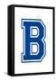 'Varsity Letter B Make Your Own Banner' Stretched Canvas Print ...