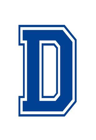 'Varsity Letter D Make Your Own Banner Sign Poster' Photo | AllPosters.com