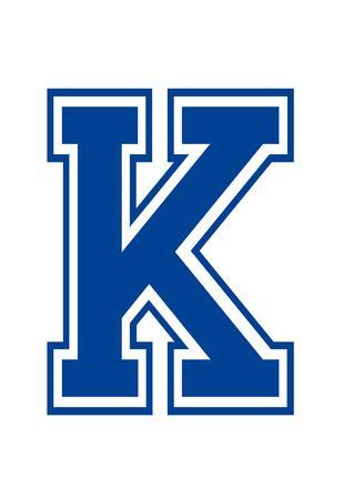'Varsity Letter K Make Your Own Banner Sign Poster' Posters ...