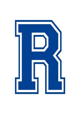 'Varsity Letter R Make Your Own Banner Sign Poster' Posters ...