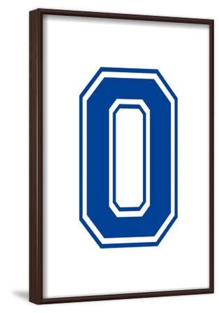 'Varsity Number 0 (Zero) Make Your Own Banner Print Poster' Posters ...
