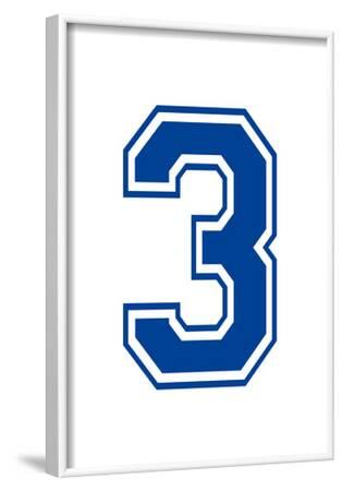 'Varsity Number 3 (three) Make Your Own Banner Sign Poster' Photo ...