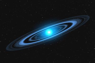 'Vega Star with Rings' Photographic Print - Chris Butler | AllPosters.com