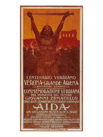 'Verdi Opera Aida in Verona' Prints | AllPosters.com