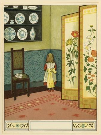 'Victorian child sent to the corner as punishment' Giclee Print - John ...