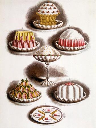 'Victorian Desserts 1893' Print | AllPosters.com