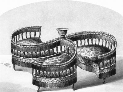 Victorian Drawing Room Chair Giclee Print | AllPosters.com