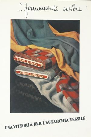 Victory for Textile Industry Autarky, Propaganda Poster Giclee Print ...