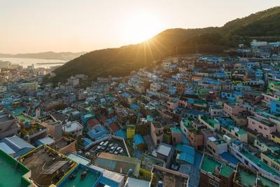 'View of Busan Gamcheon Culture Village in Busan, South Korea' Photo ...