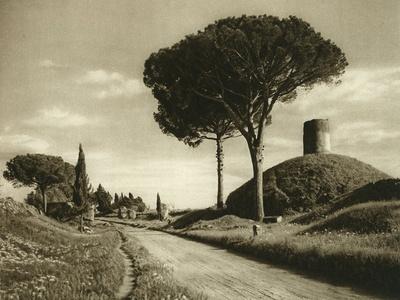 'View of the Appian Way (Via Appia). it is One of the Most Important ...