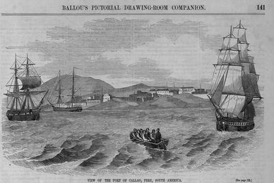 'View of the Port of Callao, Peru. South America.' Giclee Print ...