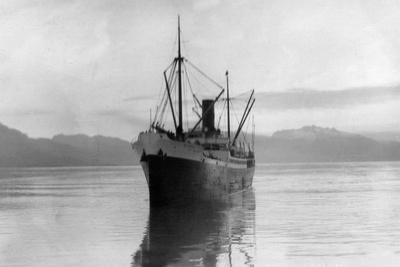 'View of the SS Alaska in the Bay - Cordova Bay, AK' Prints - Lantern ...