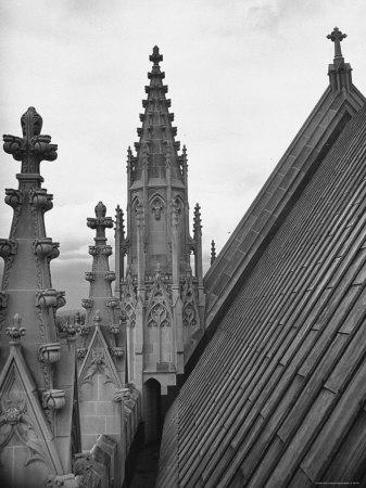 'View Showing the Architectural Structure of the Episcopal Cathedral ...