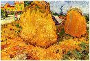 'Vincent Van Gogh Haystacks in Provence Art Print Poster' Print ...