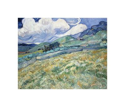 'Landscape from Saint-Remy, 1889' Giclee Print - Vincent van Gogh ...