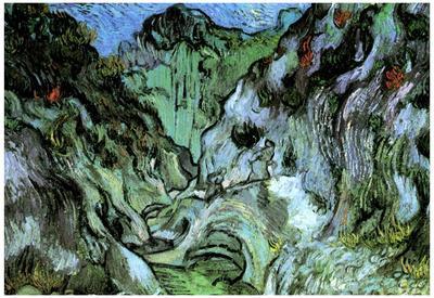 'Vincent Van Gogh Les Peiroulets Ravine 2 Art Print Poster' Prints ...
