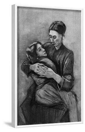 'Vincent Van Gogh (Mother and child) Art Poster Print' Poster ...