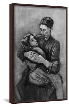 'Vincent Van Gogh (Mother and child) Art Poster Print' Poster ...
