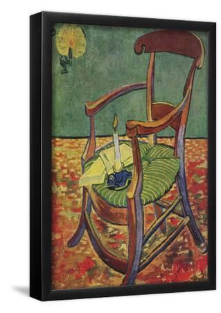 'Vincent Van Gogh (Paul Gauguin chair (The empty chair)) Art Poster ...