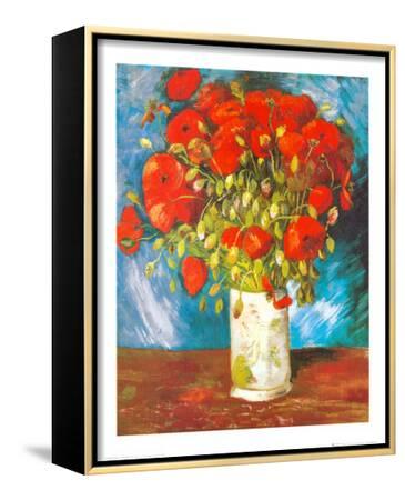 Vase with Red Poppies (van Gogh) Posters at AllPosters.com